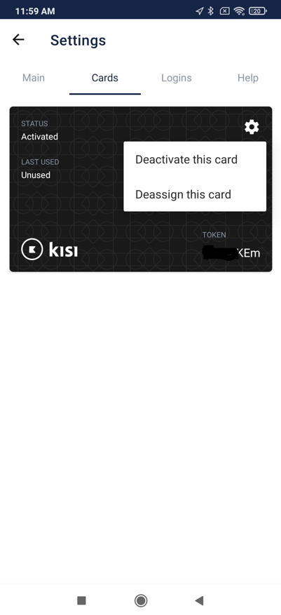 Lost or stolen credential | Kisi Product Documentation
